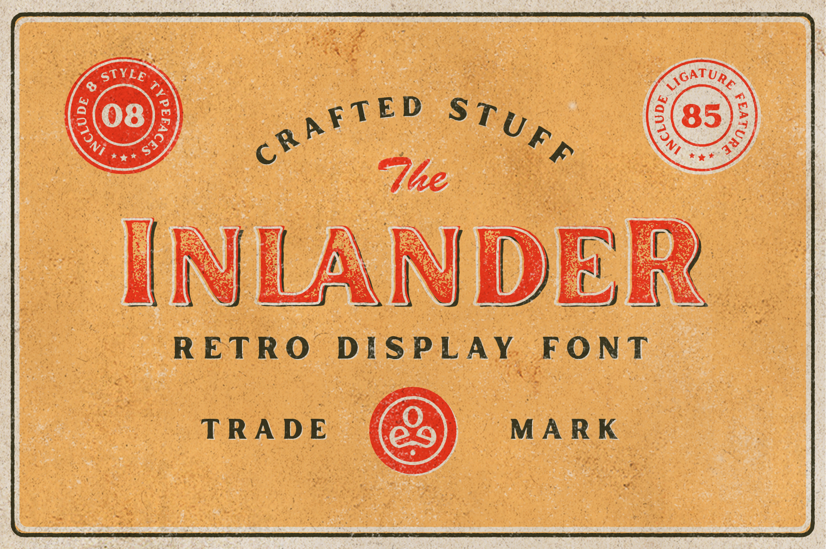 Inlander Retro Display Font